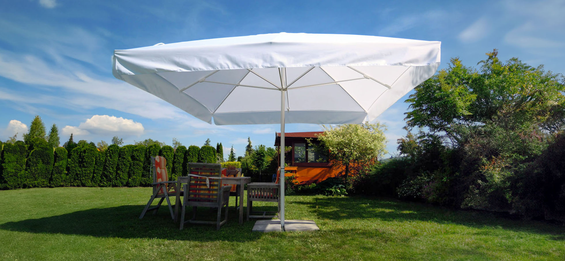 Horeca parasols - Benelux Terrasbouw